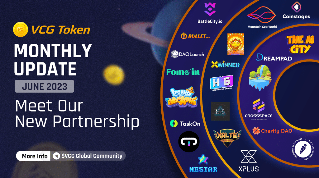 VCG Token Monthly Update June 2023