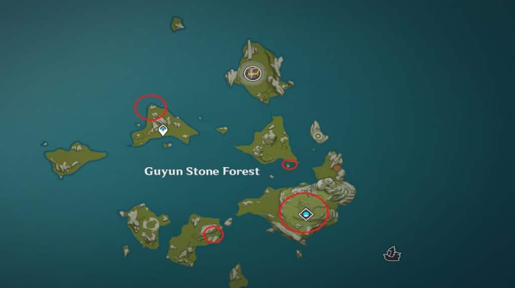 Genshin Impact Layered Farming Routes and Locations