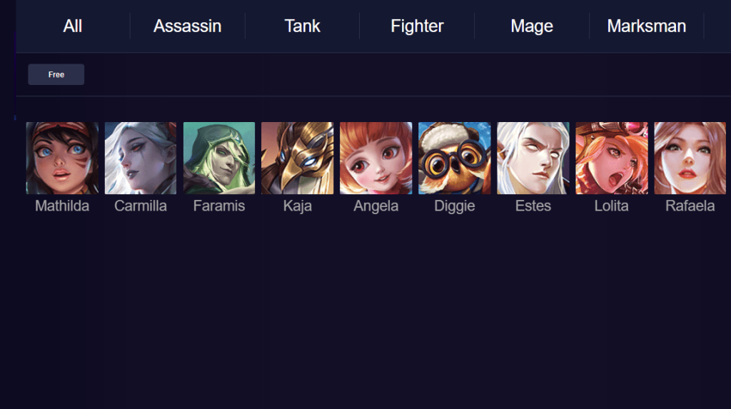 Complete List of Hero Mobile Legends Until Season 29