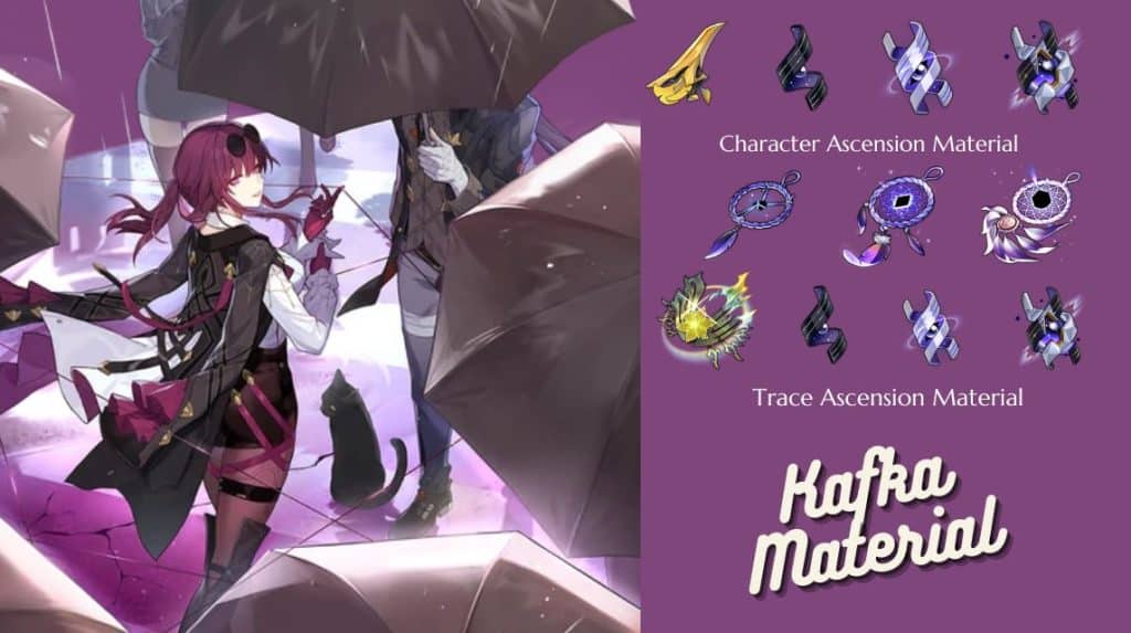Kafka Honkai Star Rail Builds: Trace, Relics, Light Cone, and Party