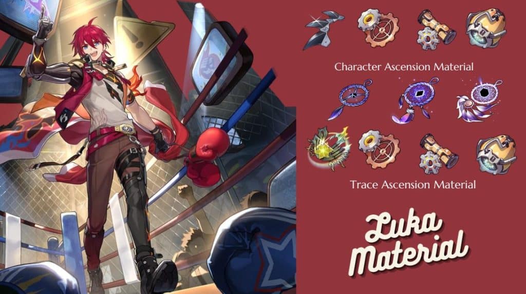 Build Luka Honkai Star Rail: Trace, Relics, Light Cone, dan Party