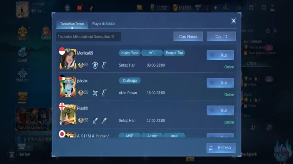 How to Know ID ML, Invite So Easy!