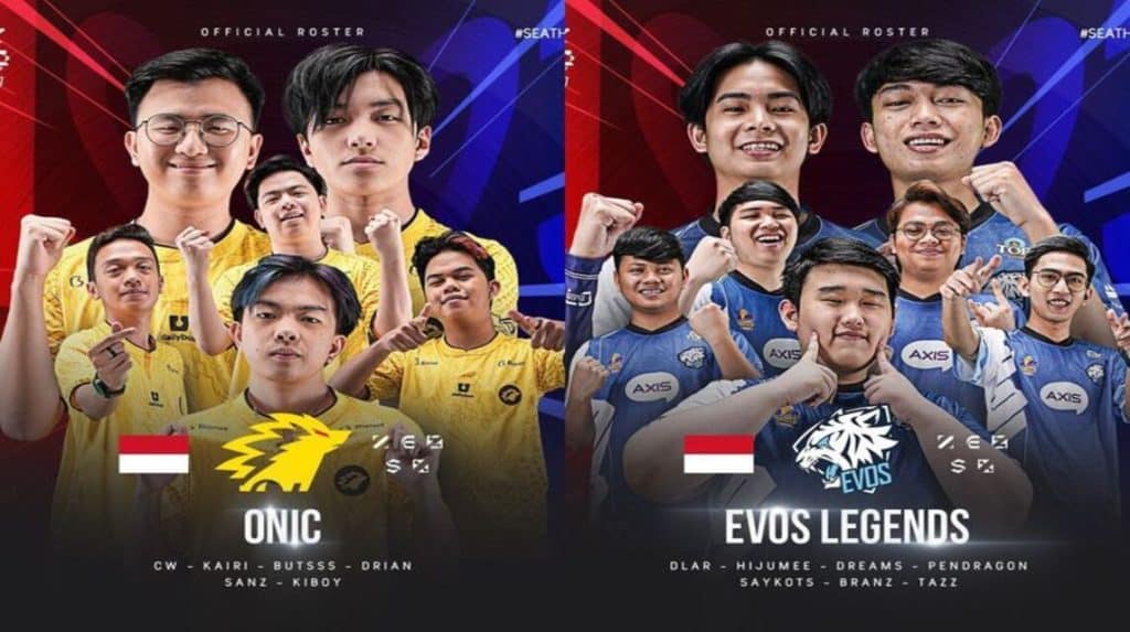 EVOS vs ONIC Results and Schedule in MPL ID S12!