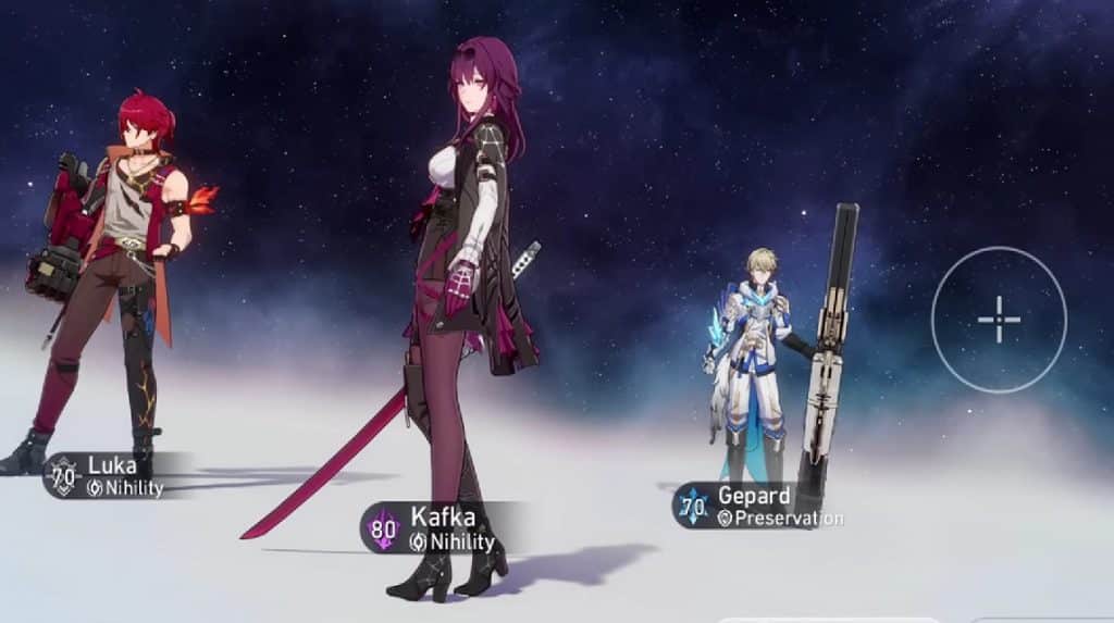 Kafka Honkai Star Rail Builds: Trace, Relics, Light Cone, and Party