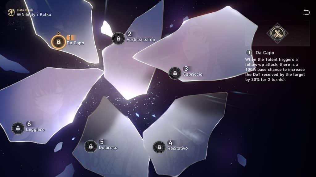 Kafka Honkai Star Rail Builds: Trace, Relics, Light Cone, and Party