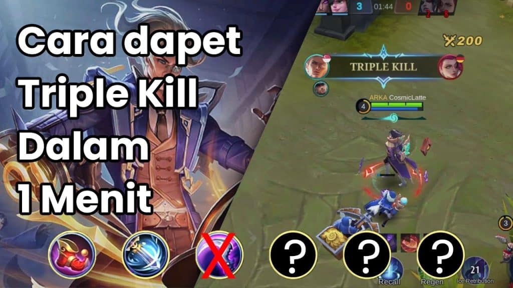 How to Triple Kill in the Mobile Legends Game