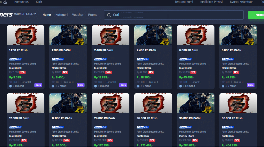 The Easy Way to Top Up Cash Point Blank at VCGamers