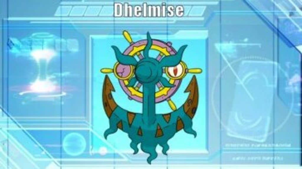 Dhelmise : A Unique Ship Ghost Pokemon!