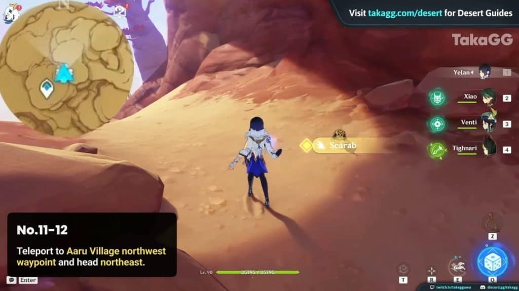 Genshin Impact Scarab Farming Locations and Tips, You Must Take Note!