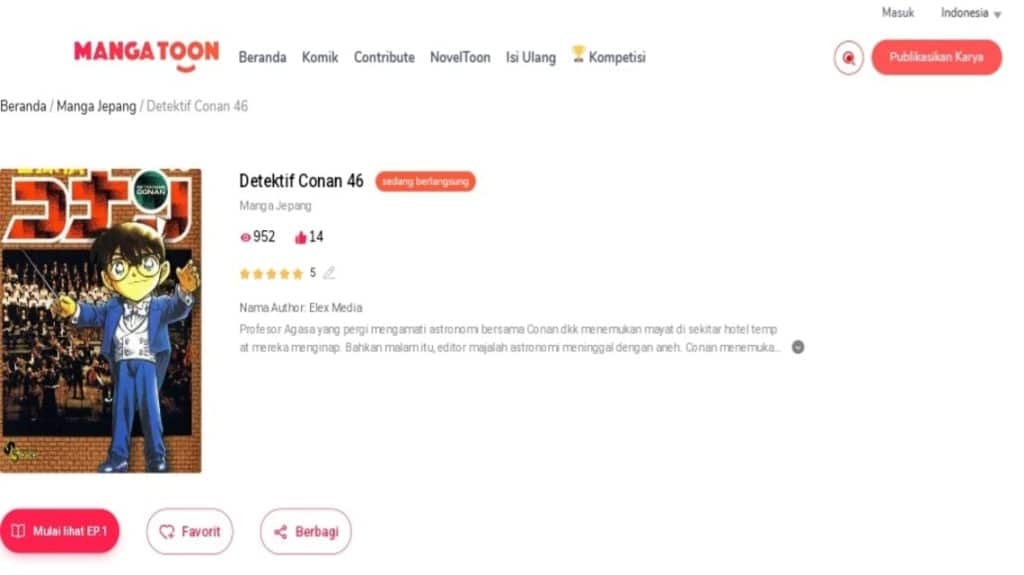 Recommended Places to Read the Most Complete Manga 2023