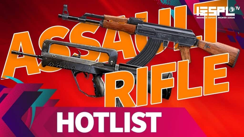 Complete list of FF 2023 Assault Rifle Weapons