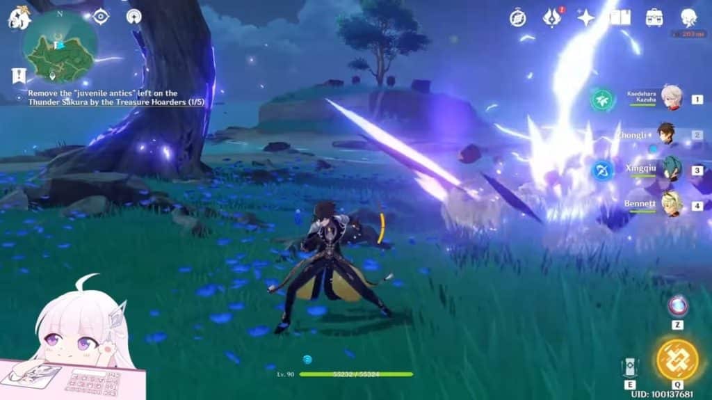 Leitfaden zum Abschluss des Sakura-Baumbaus in Genshin Impact