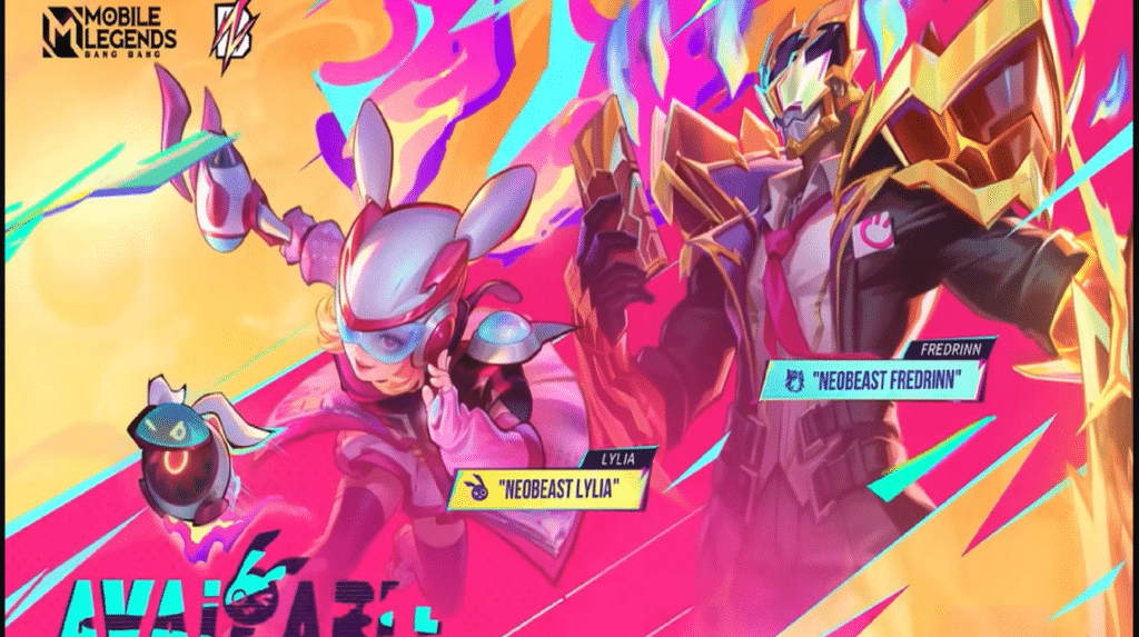 Neobeasts Mobile Legends skin, Lylia and Fredrinn become superheroes