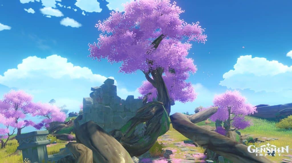 7 Best Sakura Bloom Genshin Impact Locations for Farming