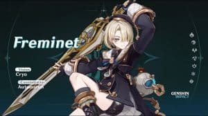 Build Freminet Genshin Impact: Skills, Artifacts, Weapons and Party