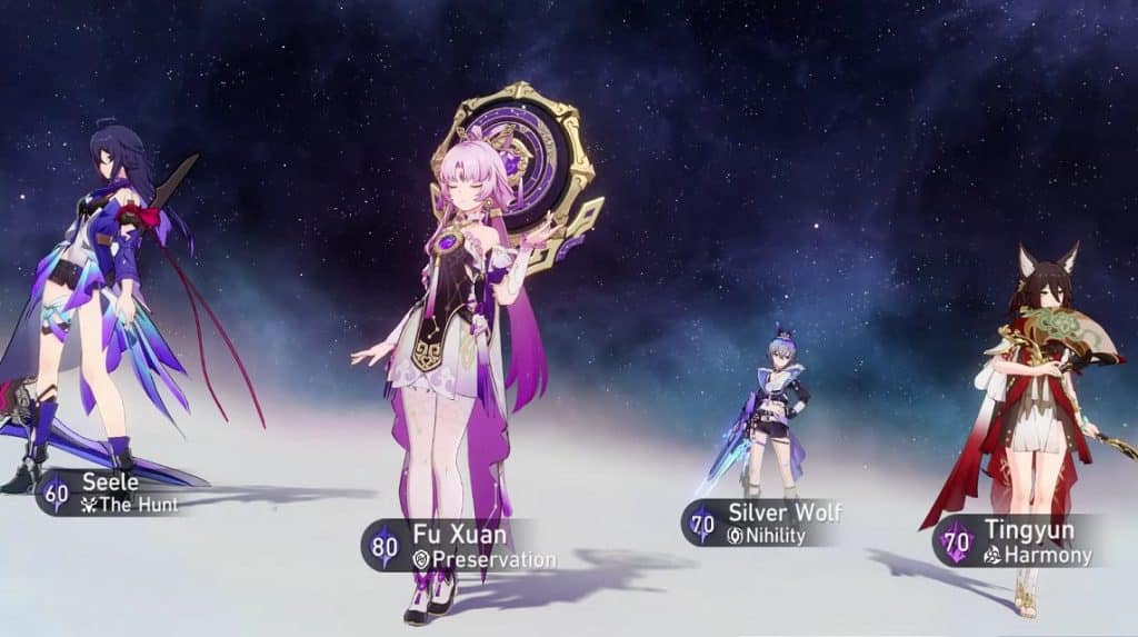 Fu Xuan Honkai Star Rail: Spur, Relikte, Lichtkegel und Party