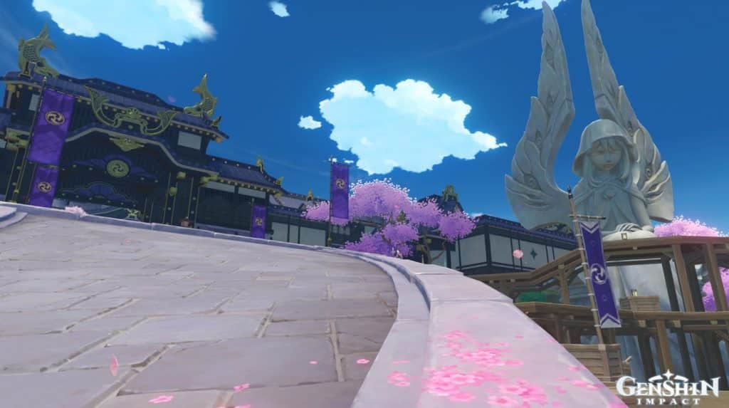 Location and Route for Farming Sakura Bloom Genshin Impact