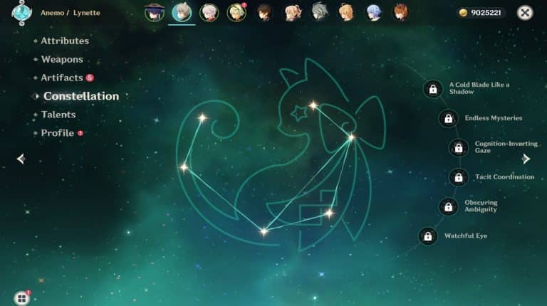 Build Lynette Genshin Impact: Skills, Artifacts, Weapons and Party
