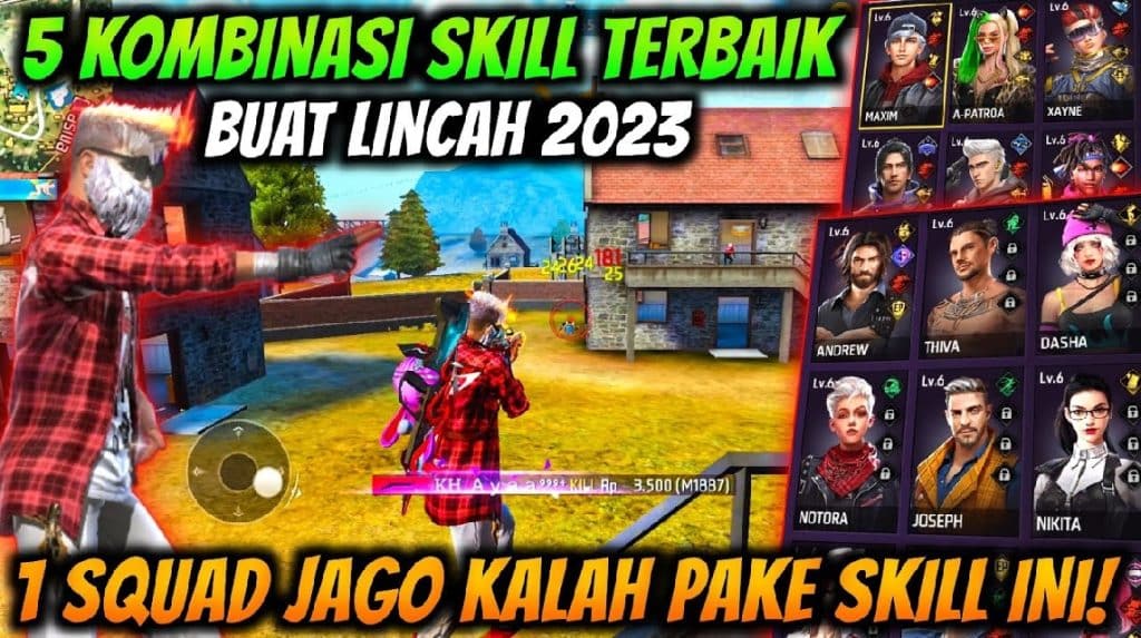 Best FF Skill Combo 2023, Auto Booyah!