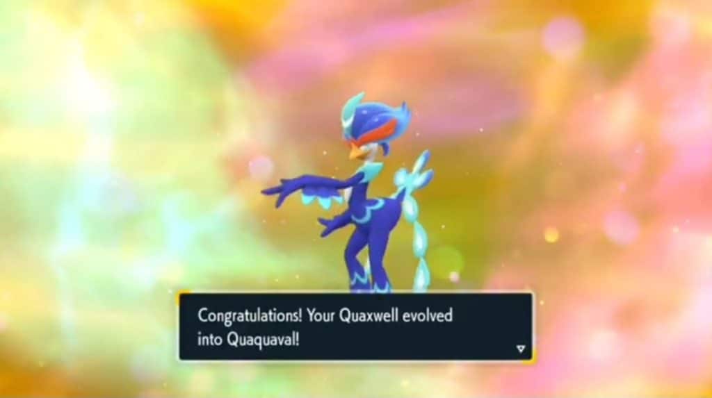 Guide About Quaxly Evolution in Pokemon Scarlet and Violet