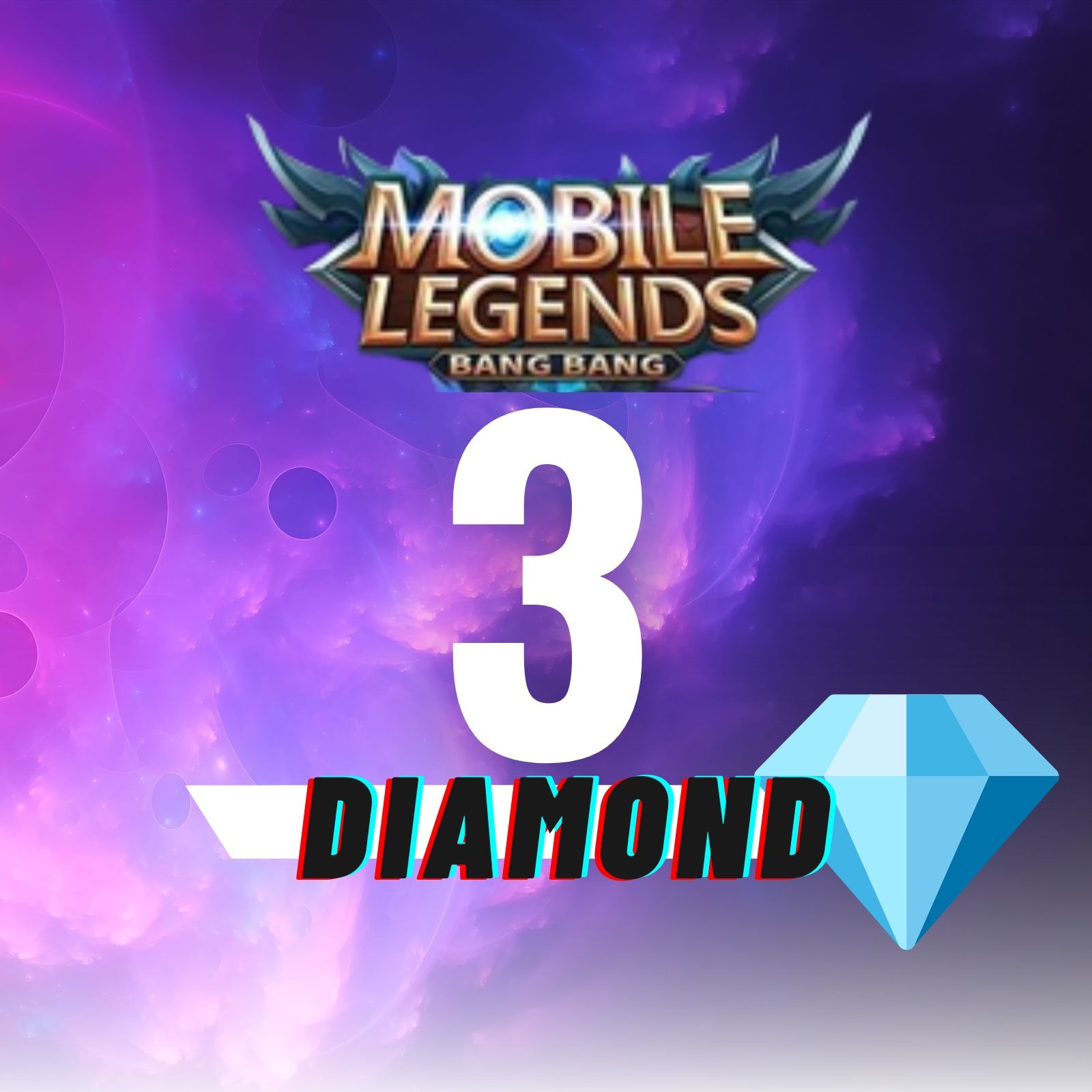 Jual 3 Diamonds Mobile Legends HeyMart | VCGamers