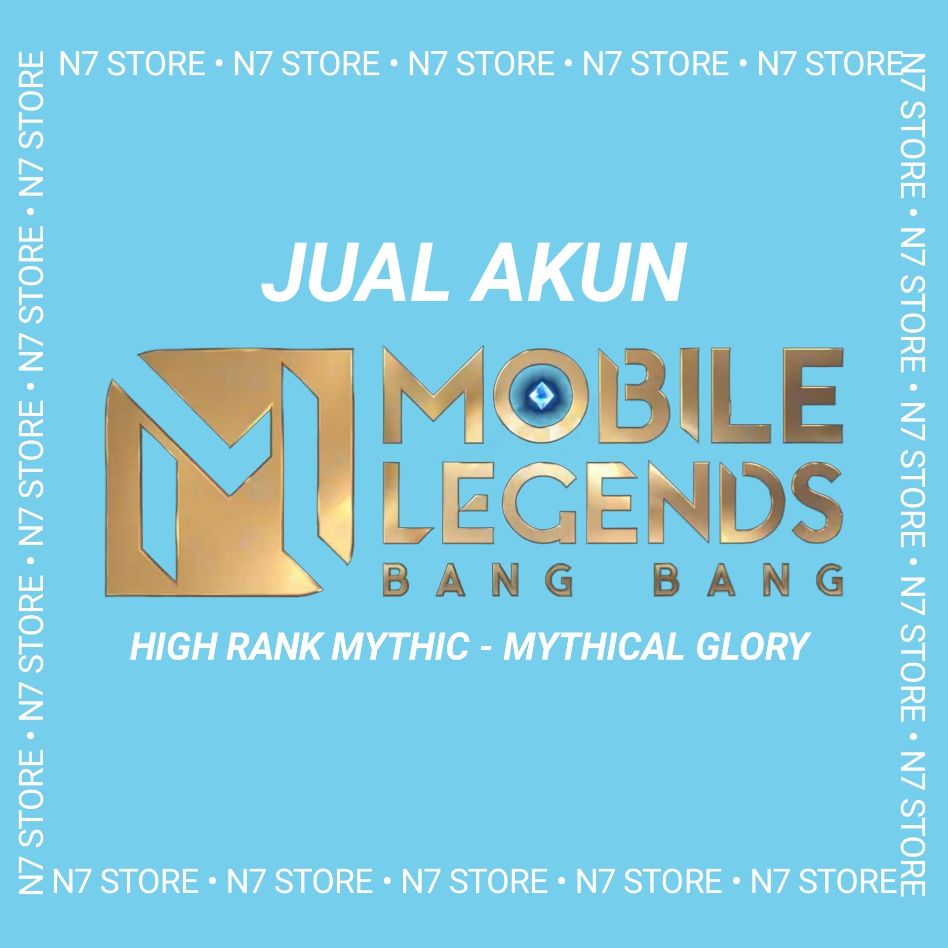 Jual AKUN MOBILE LEGEND EMBLEM MAX Mobile Legends N7 | VCGamers