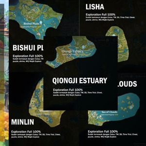 Jual Explore Map Liyue 100% Per Region Genshin Impact Hohoyo Store ...