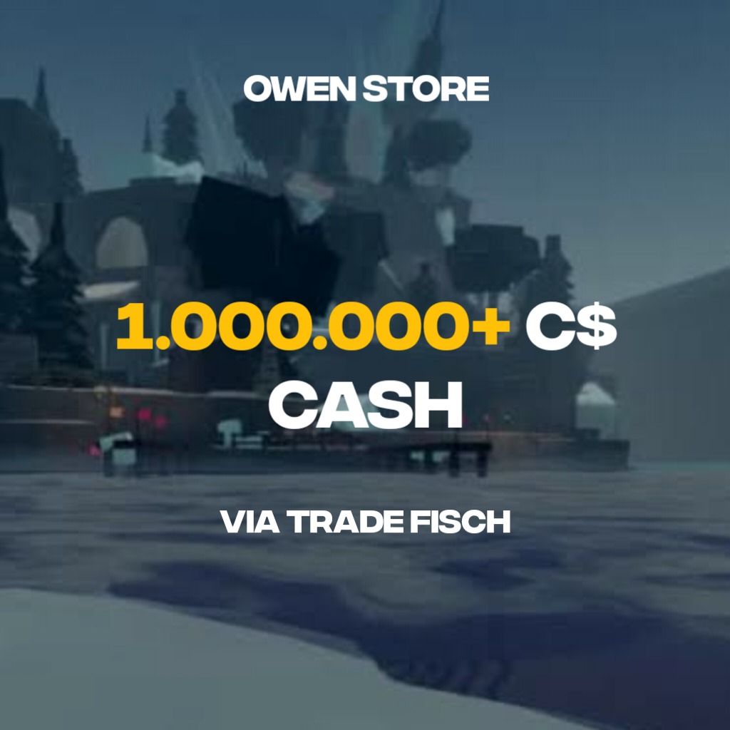 Jual 1M FISCH COIN Roblox Owen Store | VCGamers