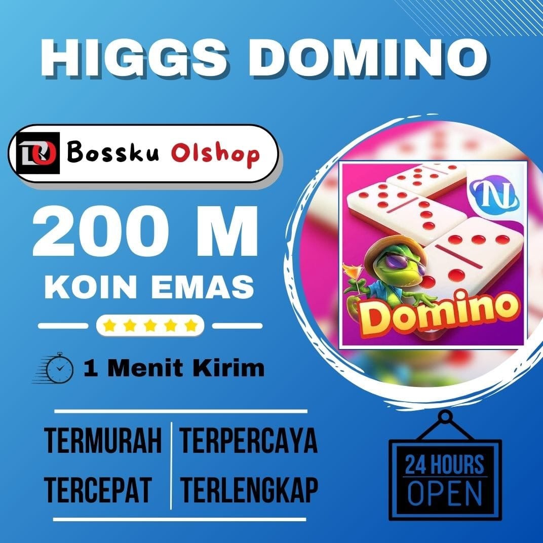 Jual 200M Koin Emas-D Higgs Games Island Bossku Olshop | VCGamers