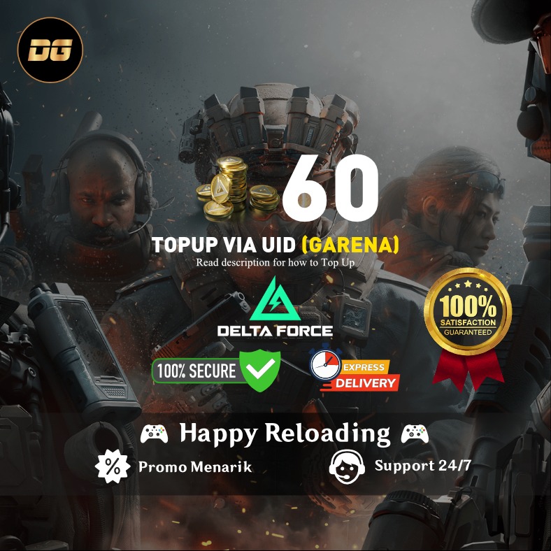 Jual 60 Delta Coins Delta Force degamingstore | VCGamers