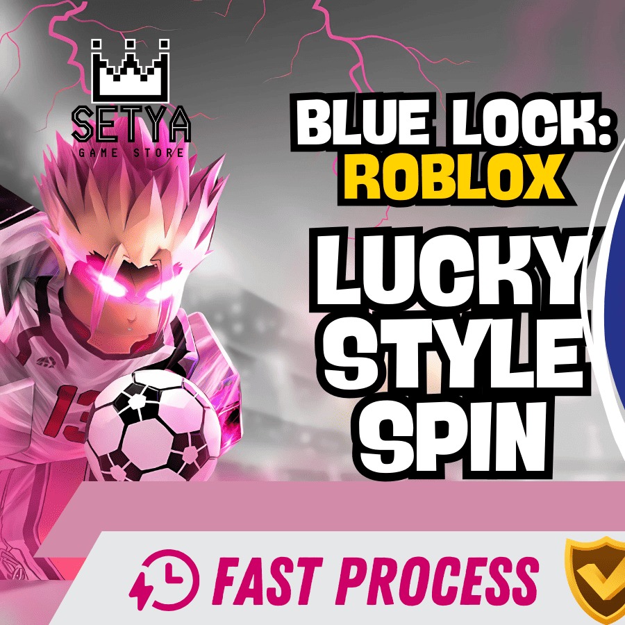 Jual 20 Lucky Spin Style (Blue Lock) Roblox SETYA GAME STORE | VCGamers