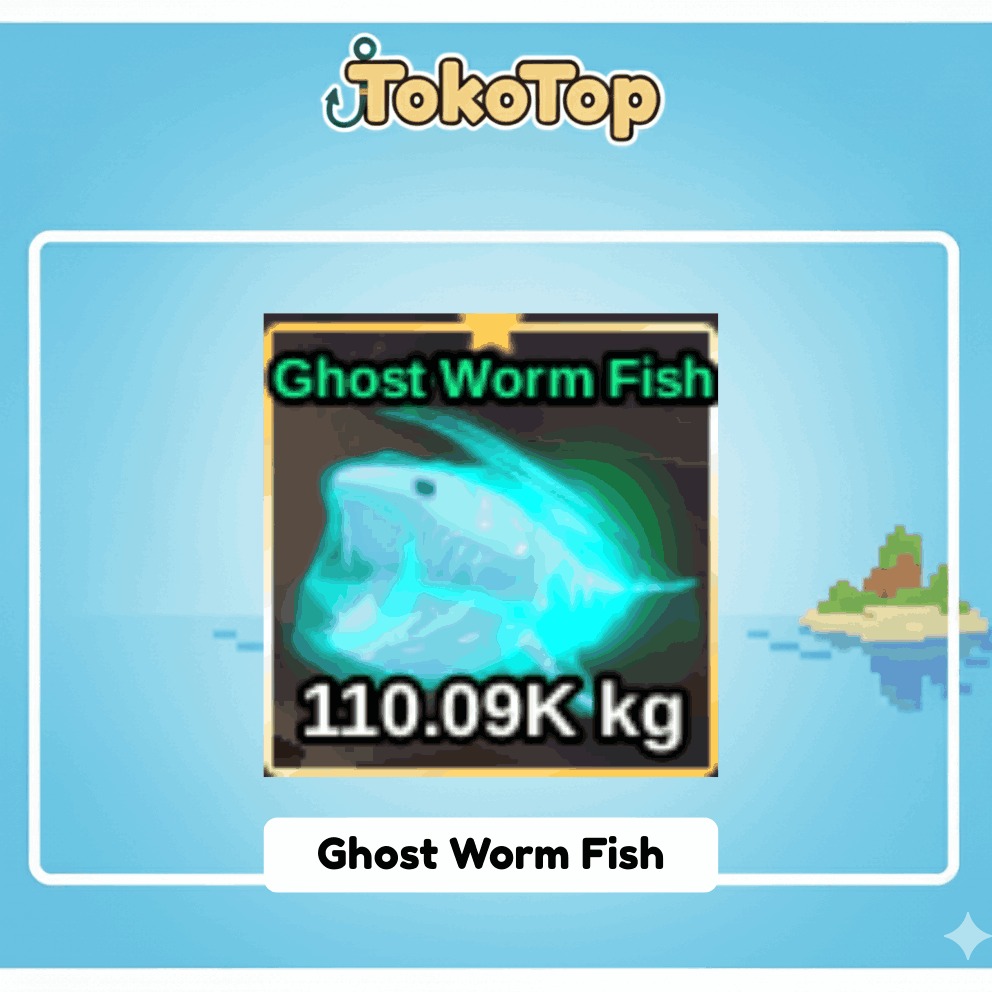 Jual Ghost Worm Fish Fish It! - Roblox TokoTop | VCGamers