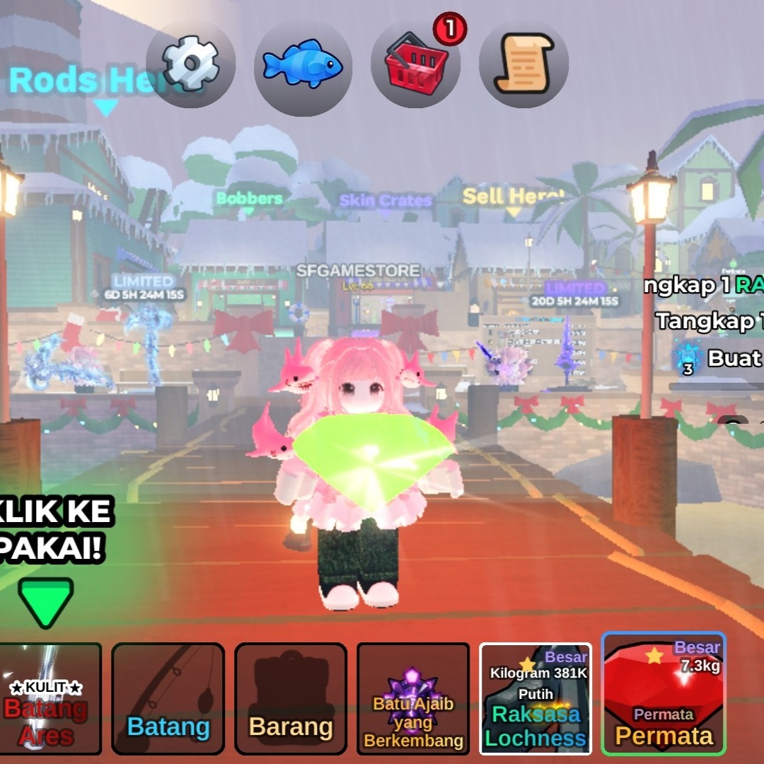 Jual Gemstone Ruby Fish It! - Roblox SFGAMESTORE | VCGamers