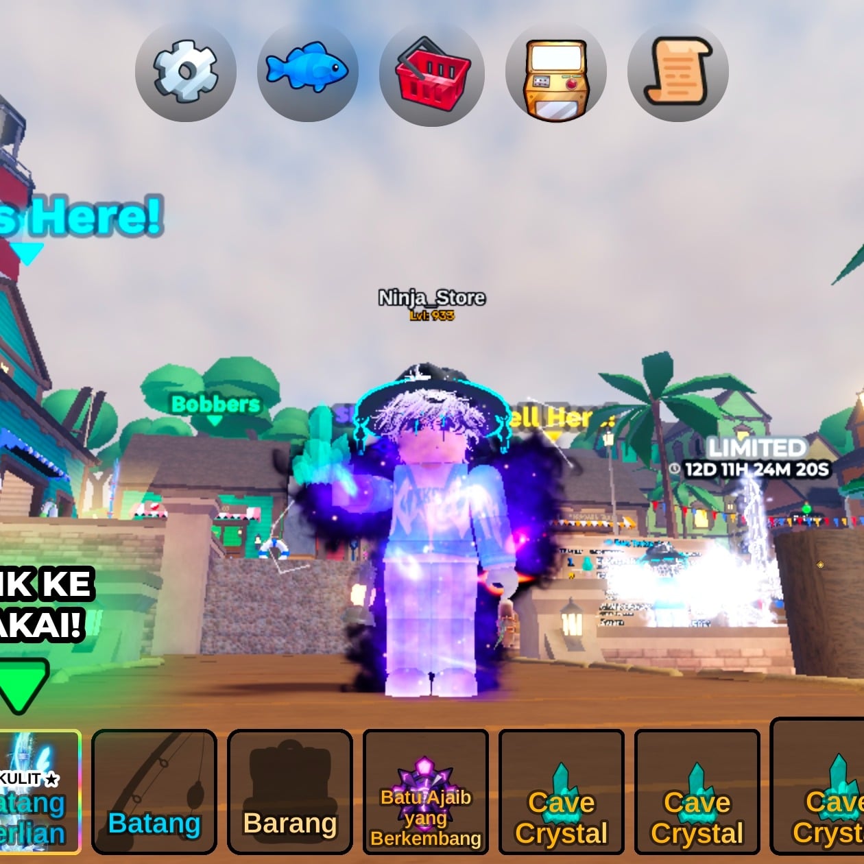 Jual Cave Crystal Fish It! - Roblox MetropolisStore | VCGamers