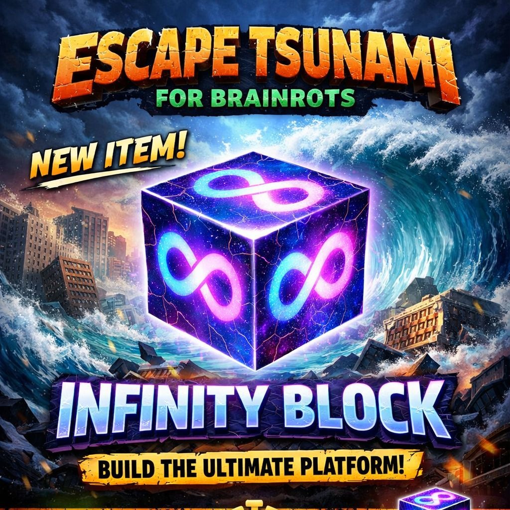 Jual Infinity Block Escape Tsunami For Brainrots! - Roblox ZALL STORE ...