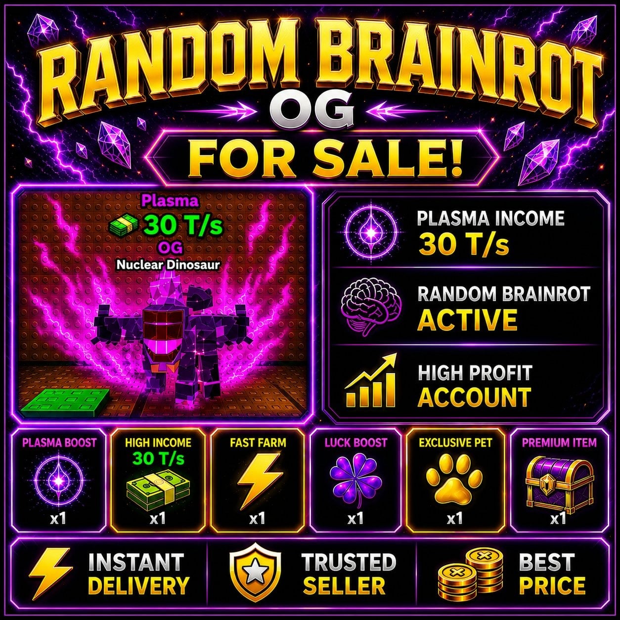 Jual x2 Mutation Luck Kick a Lucky Block - Roblox RaVi Store | VCGamers