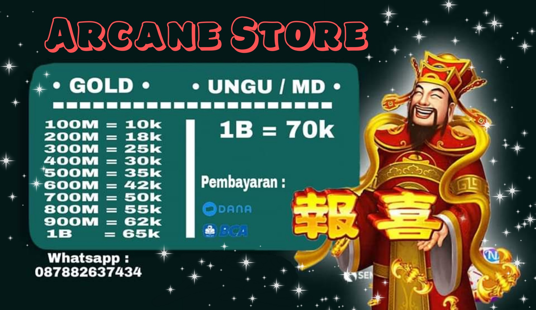 Daftar Produk Arcane Store Terlaris & Terlengkap - VCGamers