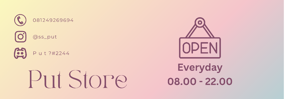 Daftar Produk Put Store Terlaris & Terlengkap - VCGamers