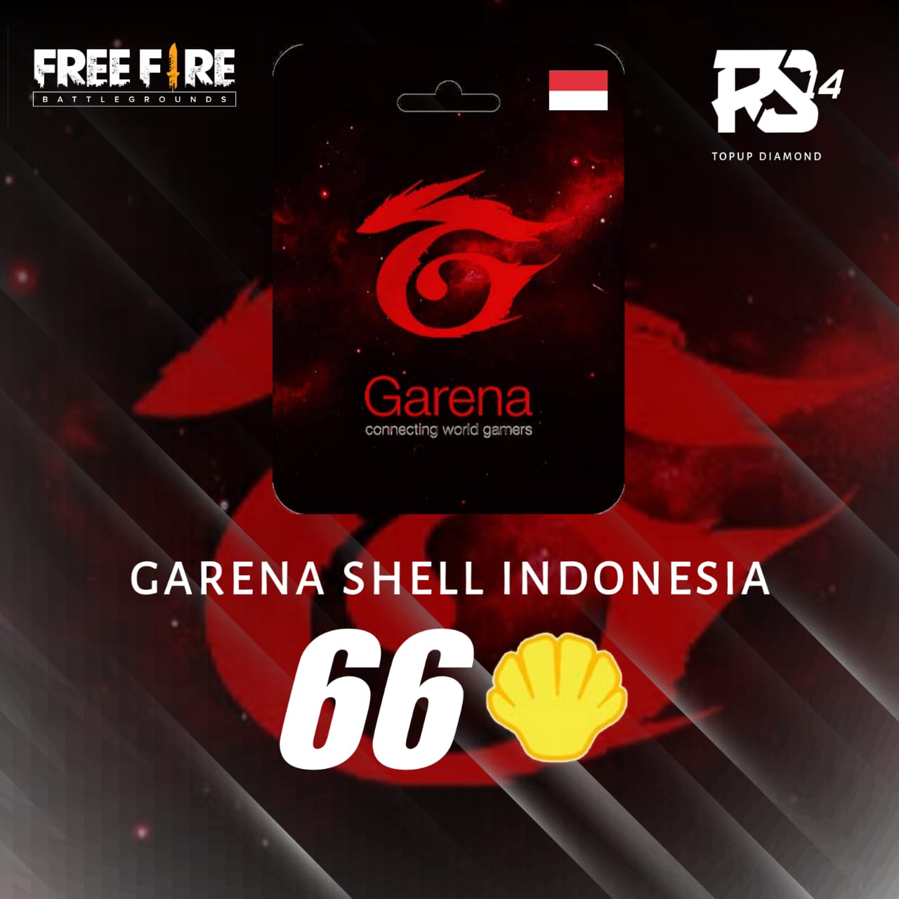 Jual 66 Shells Garena Shell | VCGamers