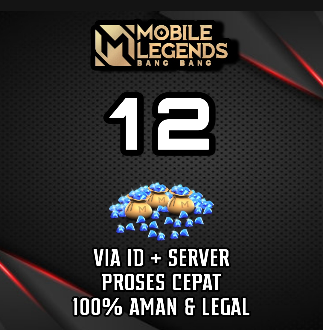 Jual 12 Diamonds Mobile Legends | VCGamers