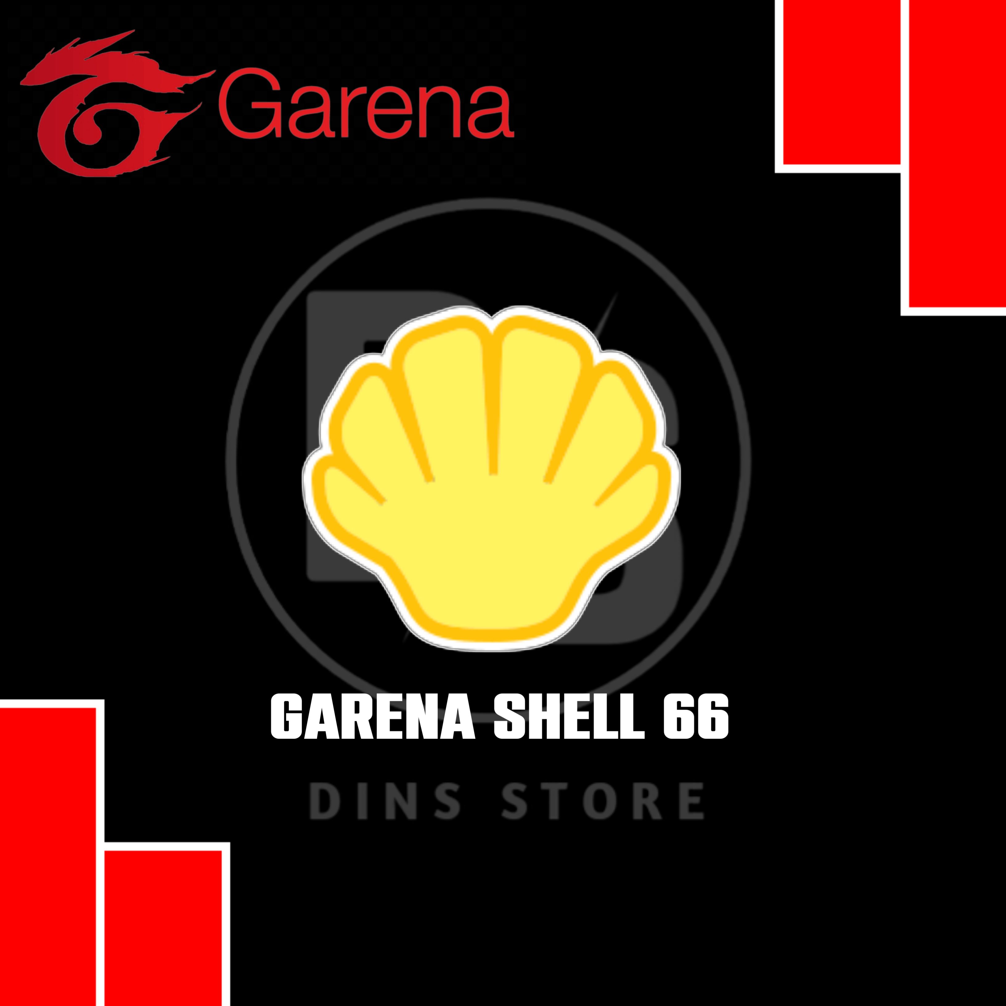 Jual 66 Shells Garena Shell Dins store | VCGamers