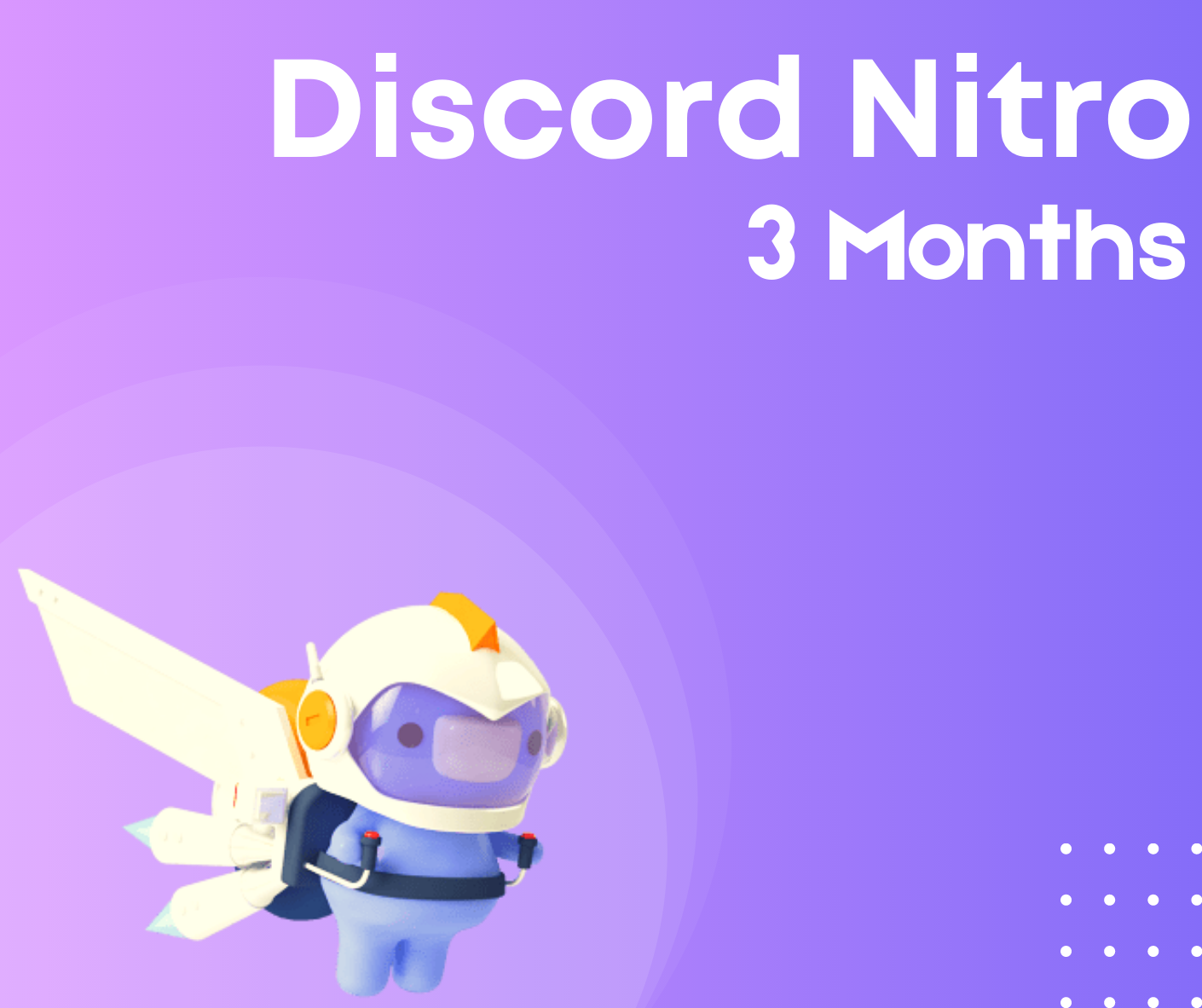 Jual Discord Nitro 3 Bulan (LINK SAJA) Discord DKS STORE | VCGamers
