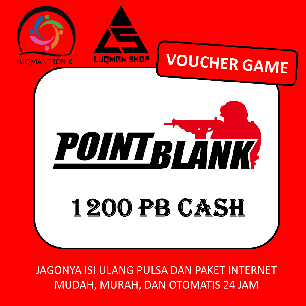 Jual 1.200 PB Cash Point Blank Beyond Limits LUQMANSHOP | VCGamers