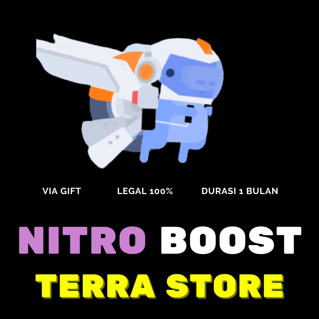 Jual Nitro Boost 1 Bulan Discord | VCGamers