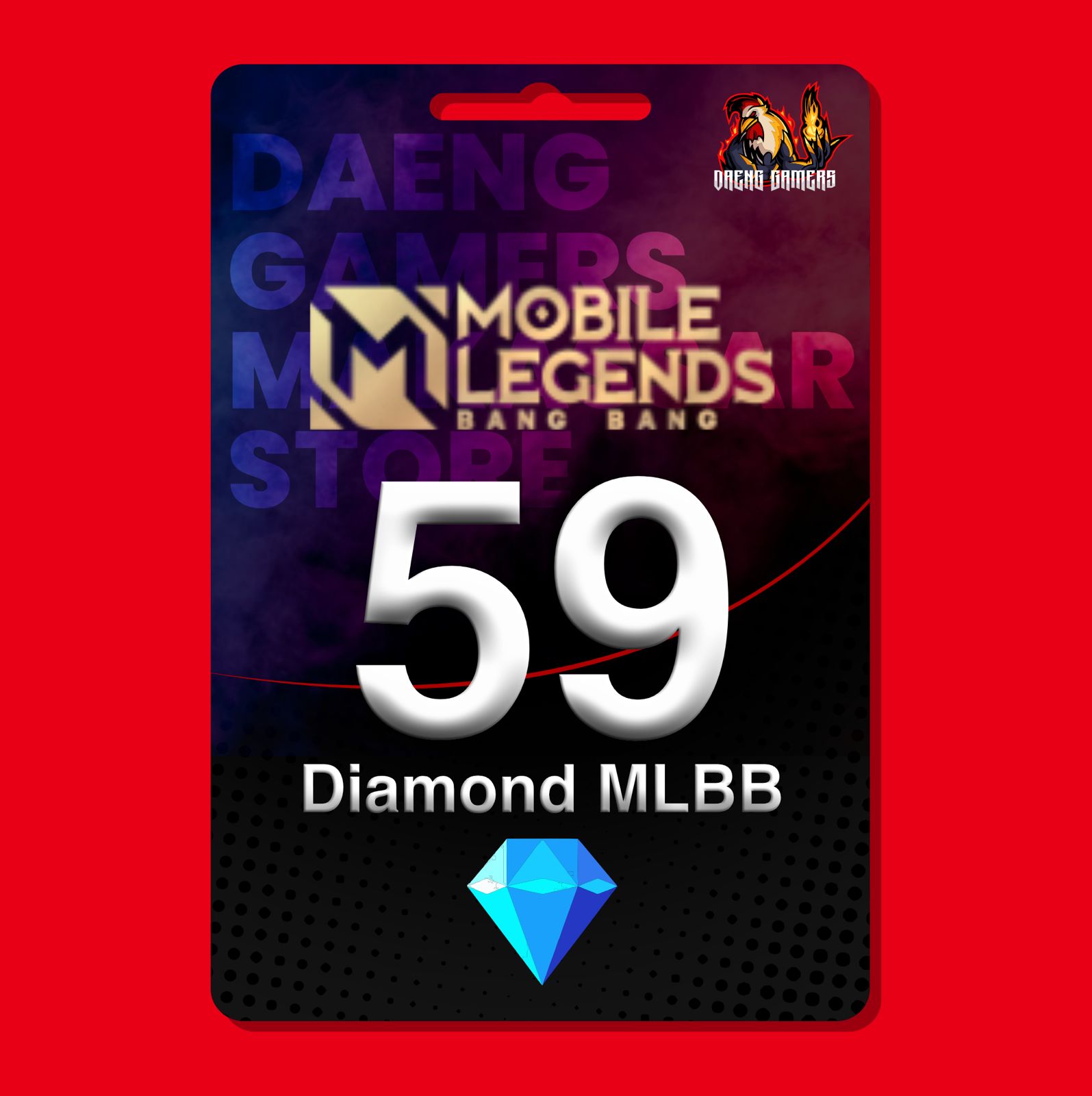 Jual 59 DM Mobile Legends PES GAMING | VCGamers