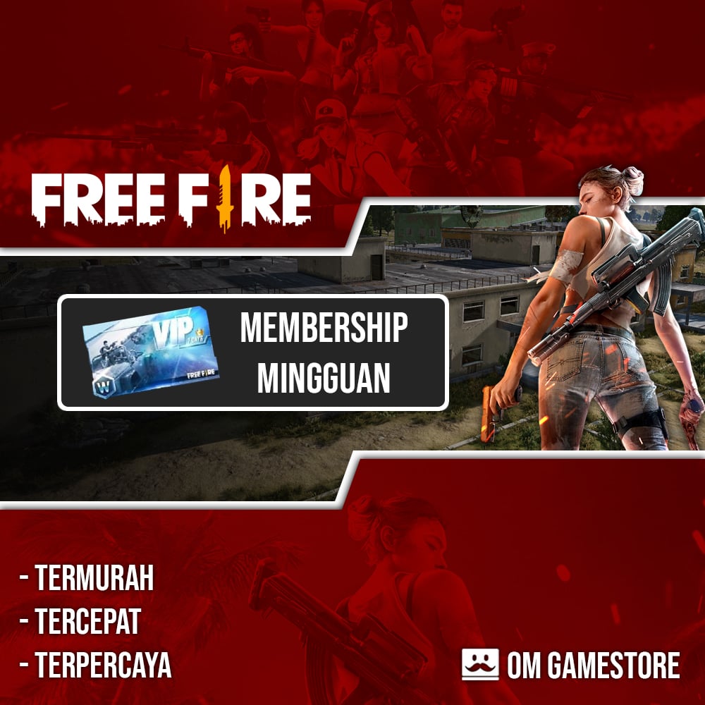 Jual Membership FF Mingguan Free Fire Om GameStore | VCGamers