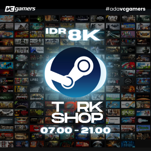 Jual IDR 8.000 Steam Agent Voucher | VCGamers