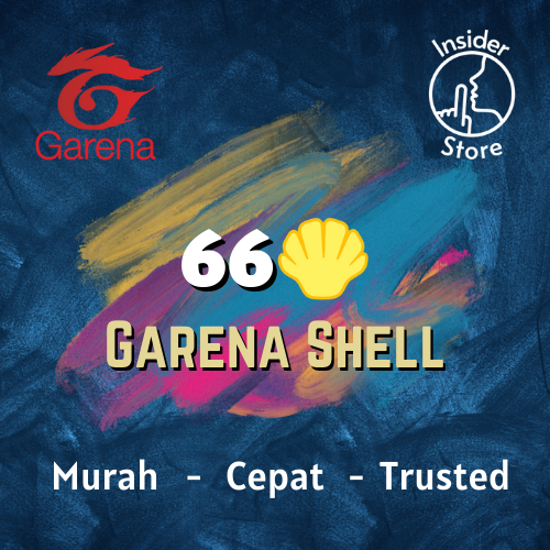 Jual 66 Shells Garena Shell Insider Top Up | VCGamers