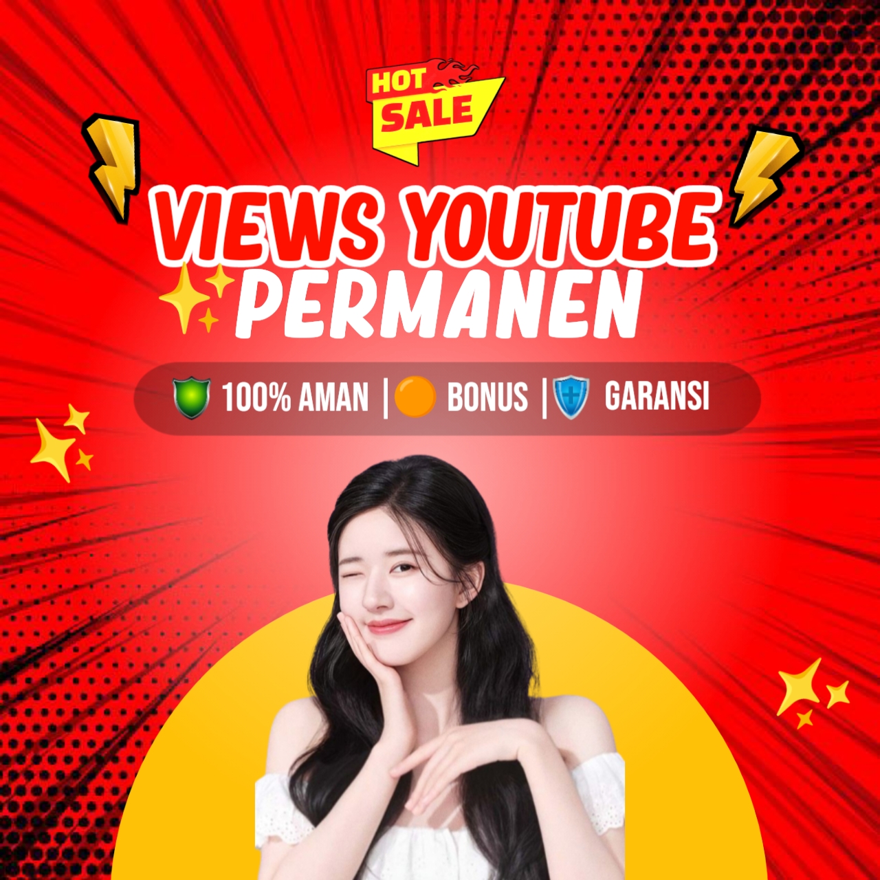 Jual 200 Views Permanen YouTube | VCGamers