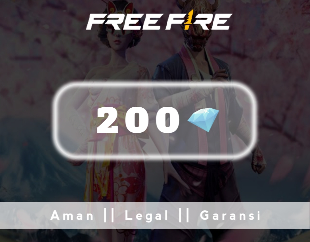 Jual 200 Diamond FAST Free Fire Favor Market | VCGamers